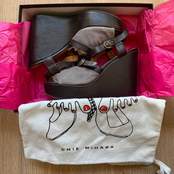 Chie Mihara | Shoes | Chie Mihara Platforms Gorgeous Chocolate Brwn ...